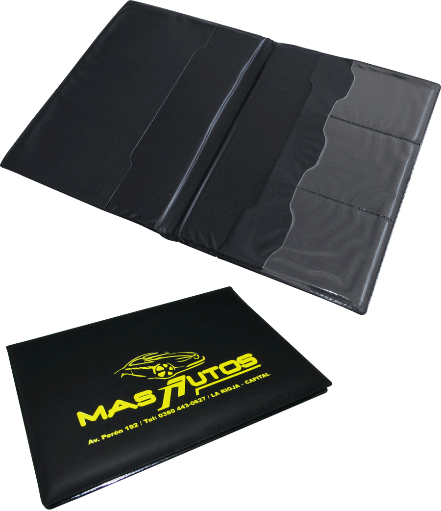 Porta documento en folia PVC Personalizados (PME002) - Fianchini